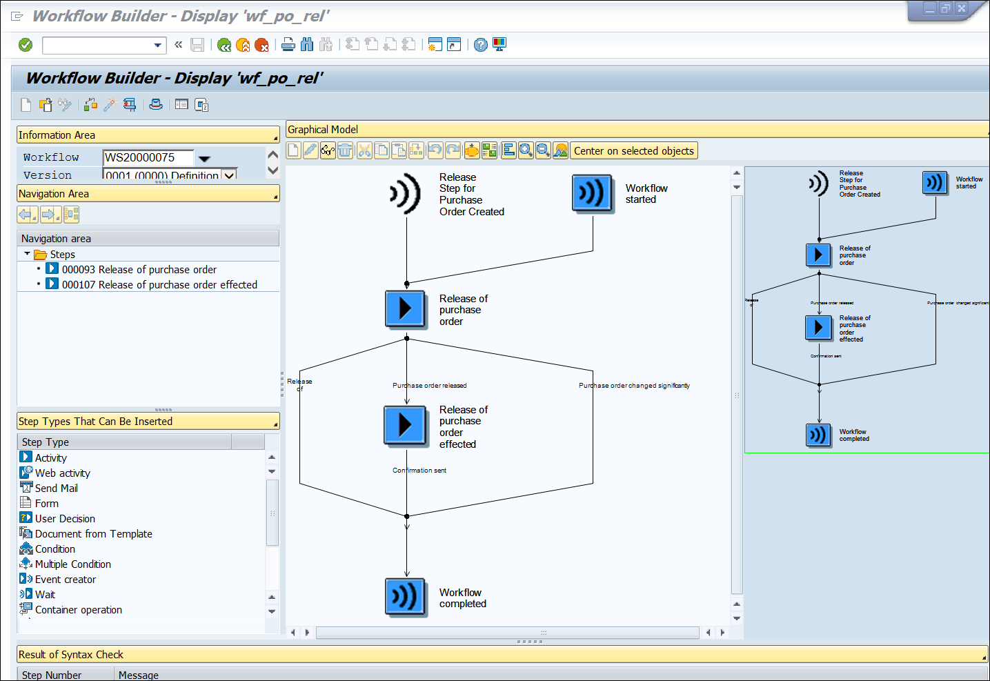 Using the Workflow Builder to Build an SAP Workflow