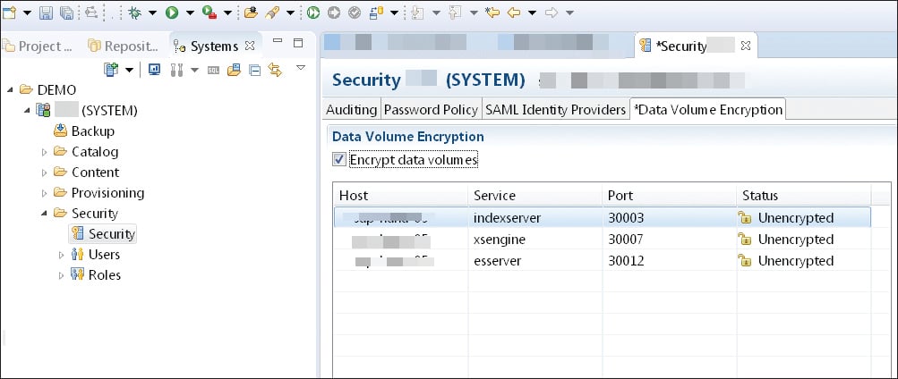 Learn Sap Hana Data Encryption