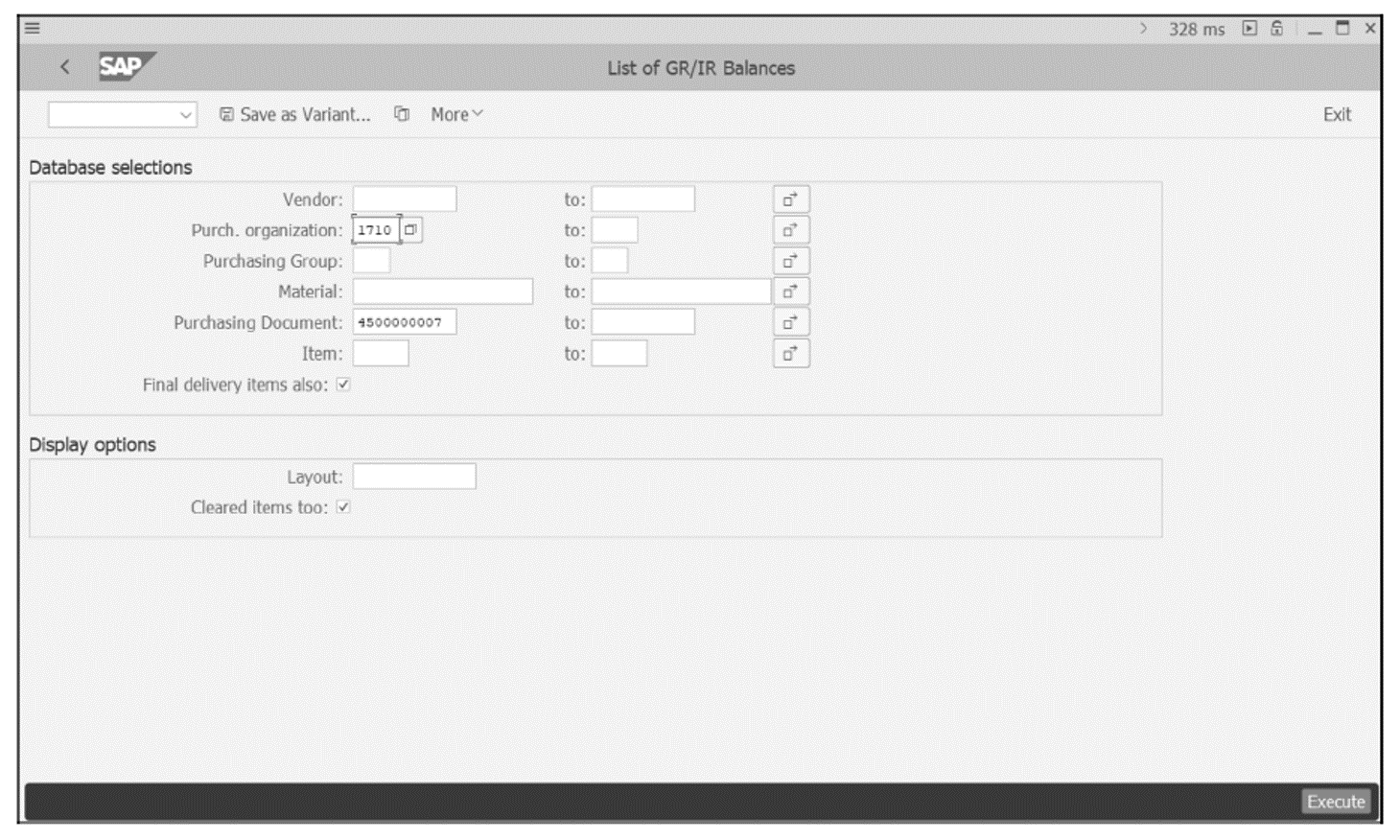 How to Create an SAP S/4HANA Invoice Receipt