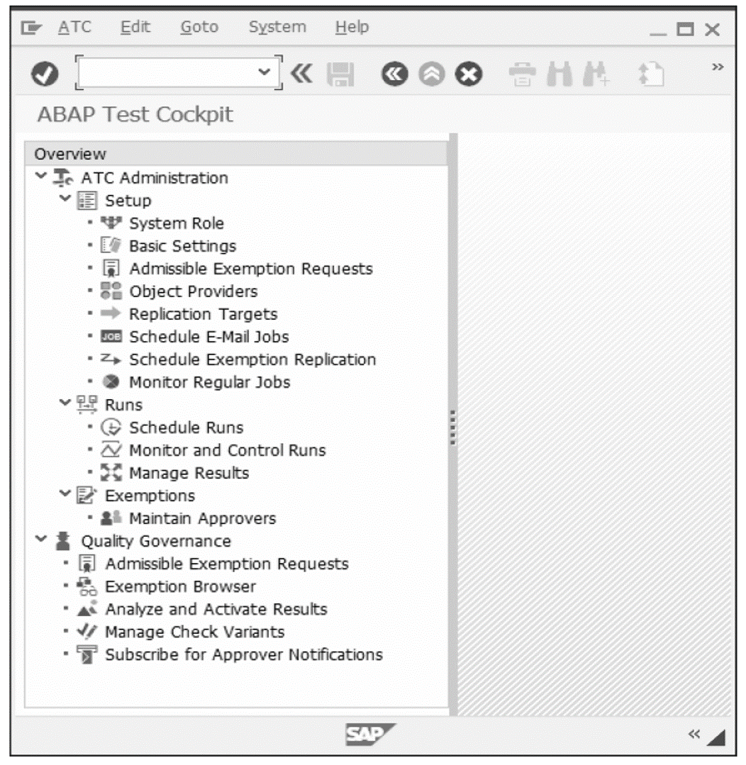 ABAP Test Cockpit Administration