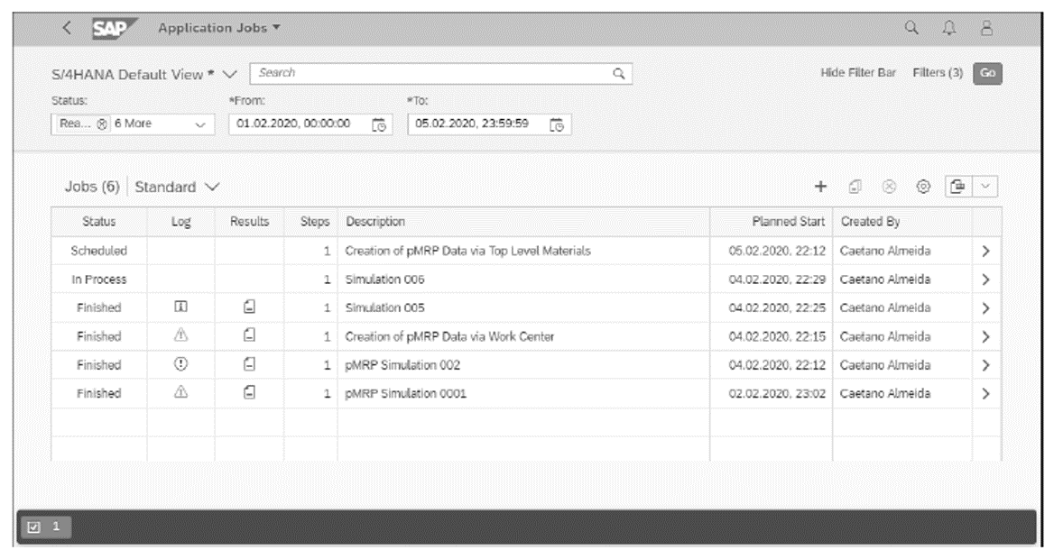 Creating a Predictive MRP Simulation with SAP S/4HANA