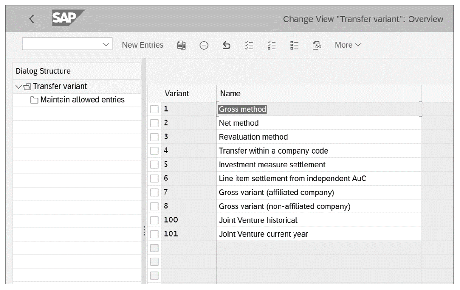 Configuring Asset Transfers in SAP S/4HANA Finance Configuring Asset Transfers in SAP S/4HANA Finance