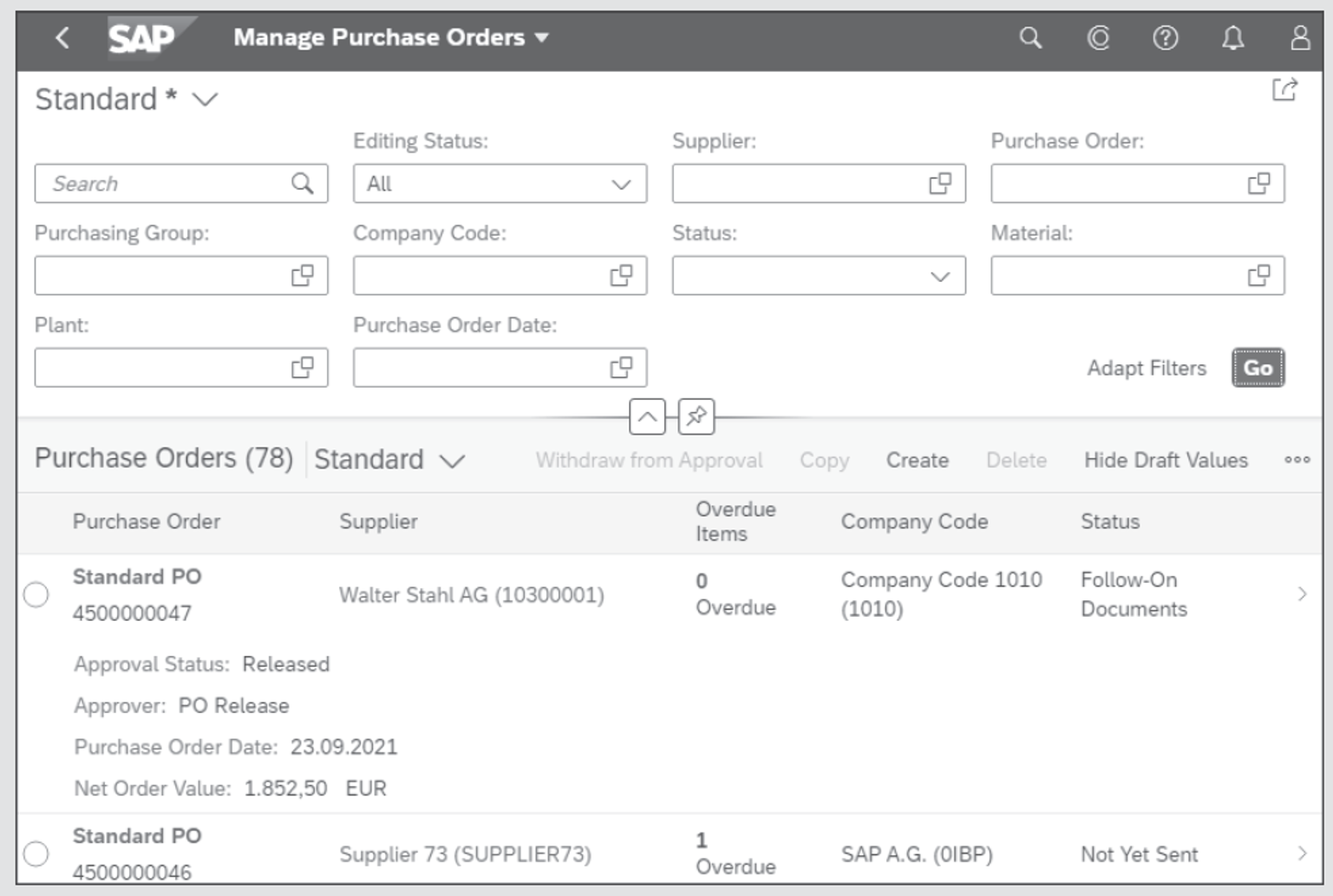 Reporting Differences Between SAP GUI and SAP Fiori Reporting Differences Between SAP GUI and SAP Fiori