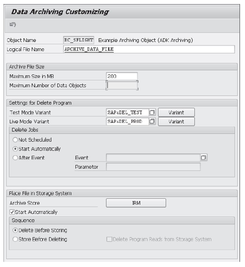 What is an SAP ILM Object?