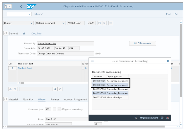 How to Split Cost of Goods Sold (COGS) with SAP S/4HANA Finance
