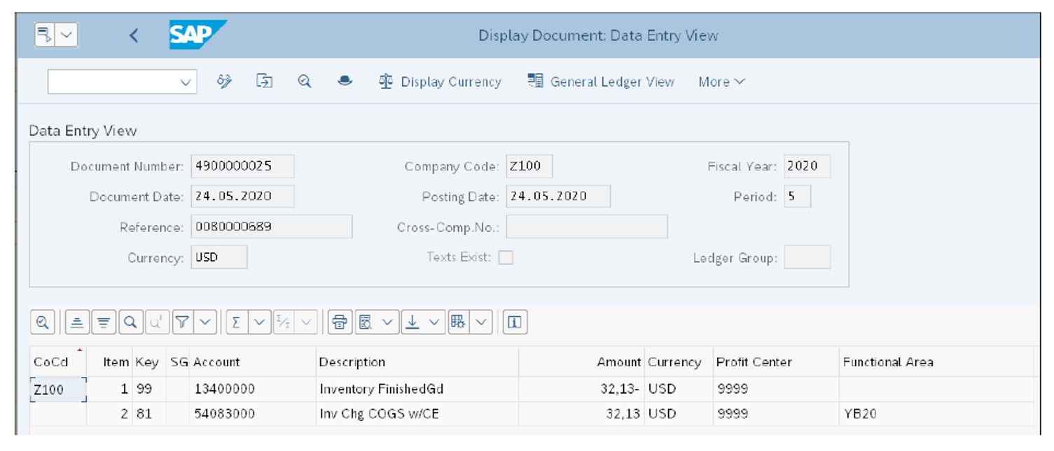 How to Split Cost of Goods Sold (COGS) with SAP S/4HANA Finance
