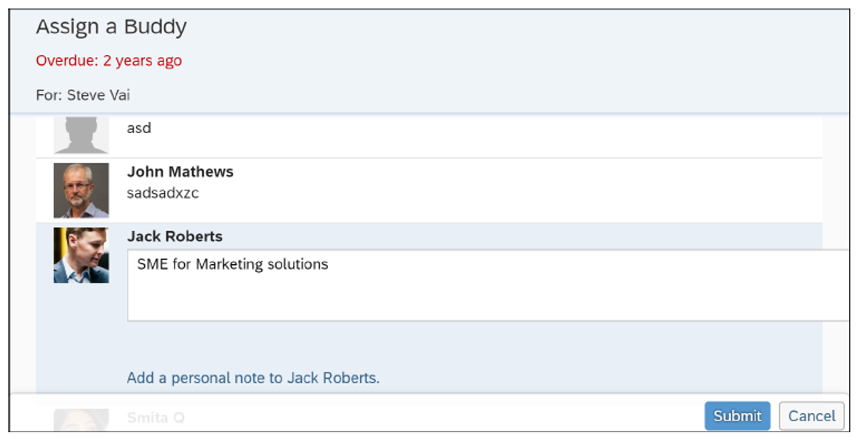 SAP SuccessFactors Onboarding 2.0: Tasks for Program Participants