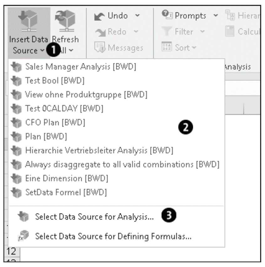 How to Insert Data Sources into a Workbook in SAP Analysis for ...