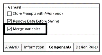 Prompting with Variants in SAP Analysis for Microsoft Office