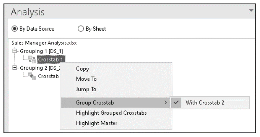 Grouping and Ungrouping Reports with SAP Analysis for Microsoft Office