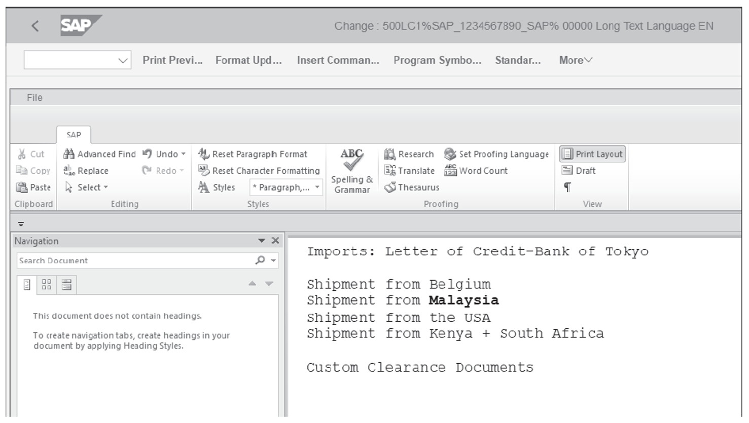 How to Create a Document Info Record in SAP S/4HANA