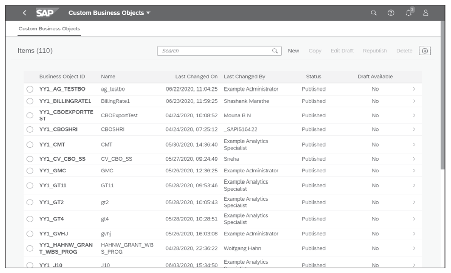 How to Create New Custom Business Objects in SAP S/4HANA