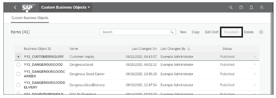 How to Create New Custom Business Objects in SAP S/4HANA
