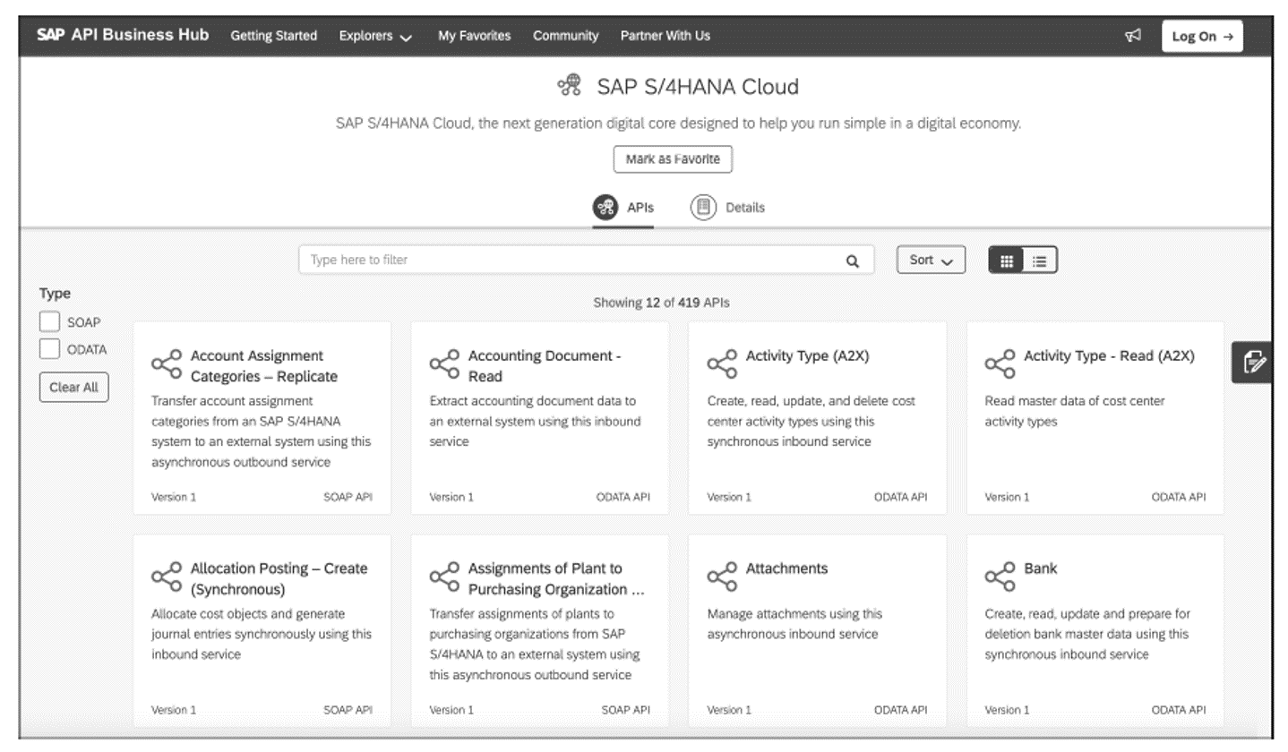 Connecting SAP API Business Hub to SAP S/4HANA Cloud