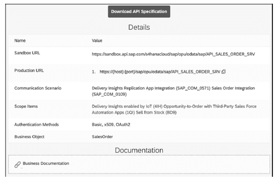 Connecting SAP API Business Hub to SAP S/4HANA Cloud