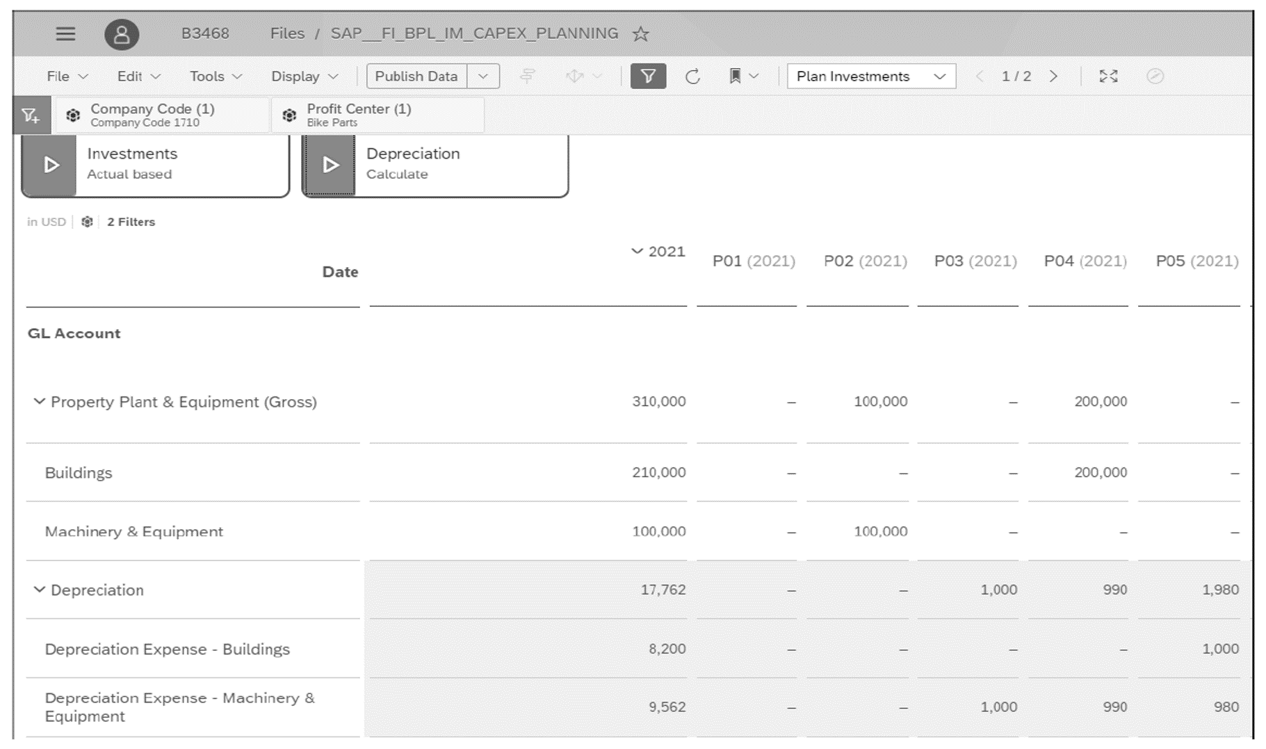 Planning and Budgeting for Investment Controlling with SAP S/4HANA
