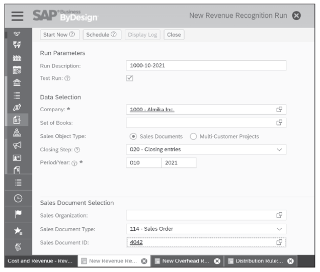 Using SAP Business ByDesign for Cost and Revenue