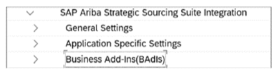 BAdIs for SAP Strategic Sourcing Solutions