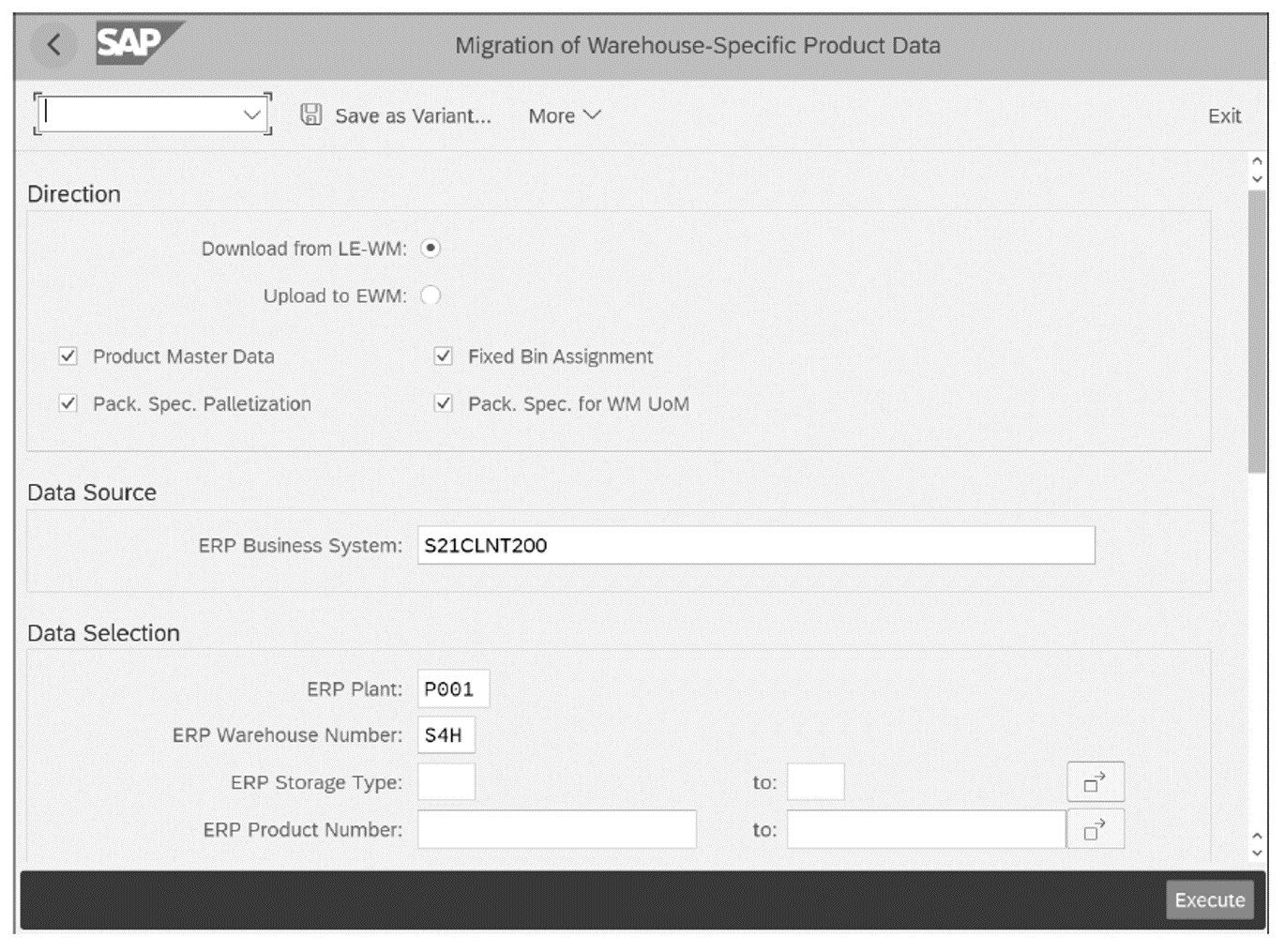 Migrating from SAP WM to Embedded EWM in SAP S/4HANA