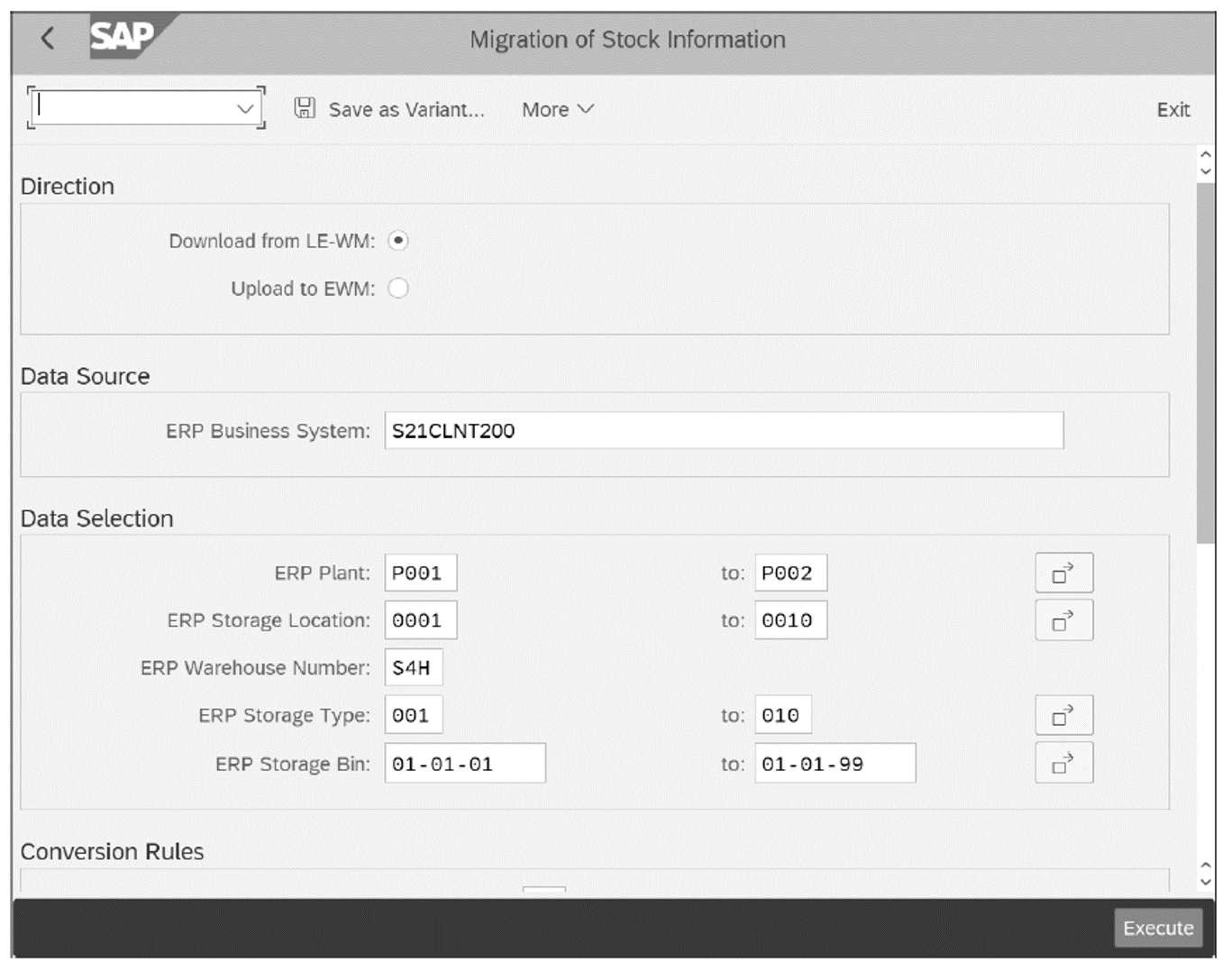 Migrating from SAP WM to Embedded EWM in SAP S/4HANA