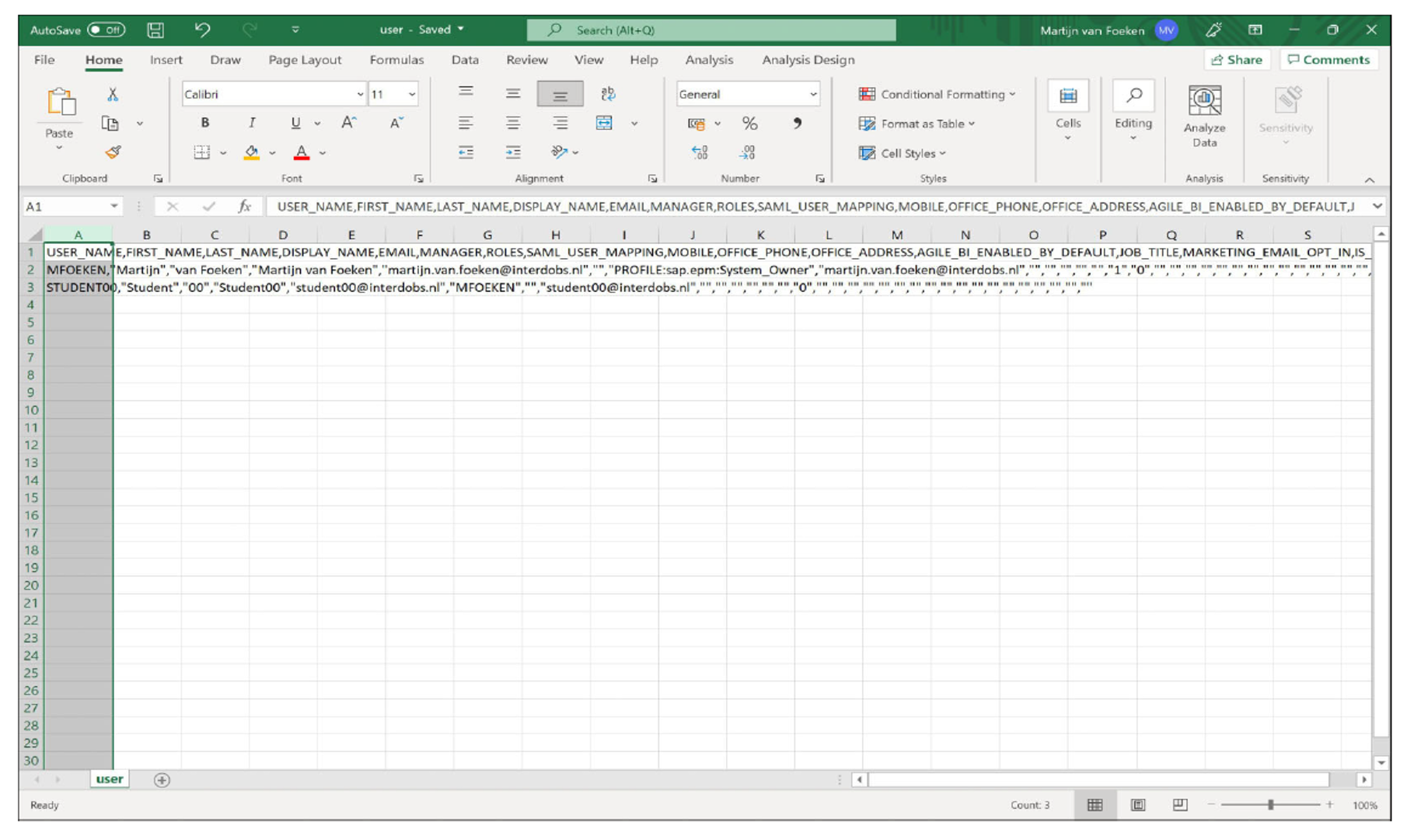 How to Create Users in SAP Analytics Cloud