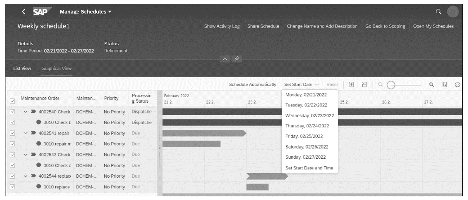 SAP Fiori Apps for Maintenance Planning with SAP S/4HANA