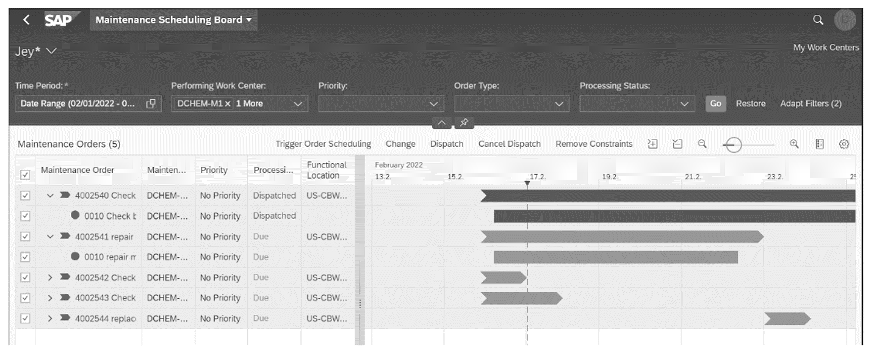 SAP Fiori Apps for Maintenance Planning with SAP S/4HANA