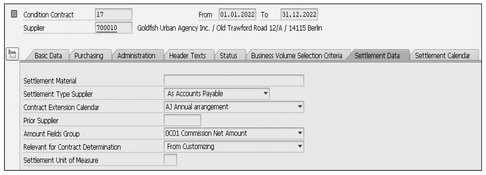 The Condition Contract In Sap S 4hana