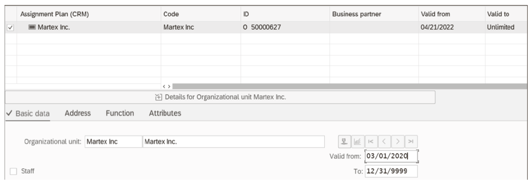 How to Create Master Data in SAP BRIM