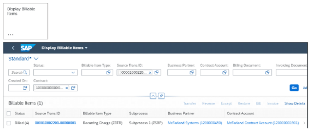 Common SAP Fiori Apps Used in SAP Convergent Invoicing