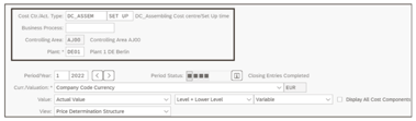 Activity Consumption Analysis in SAP S/4HANA