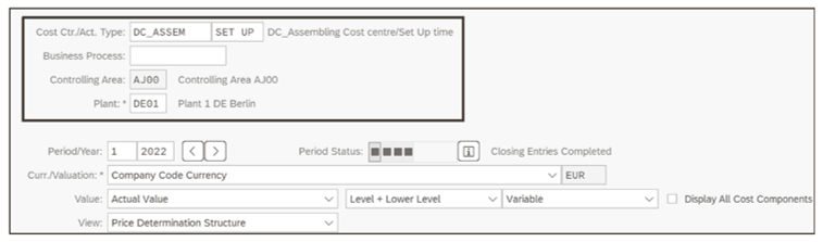 Activity Consumption Analysis in SAP S/4HANA