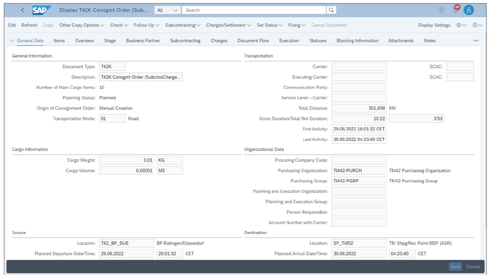 Consignment Orders with SAP S/4HANA