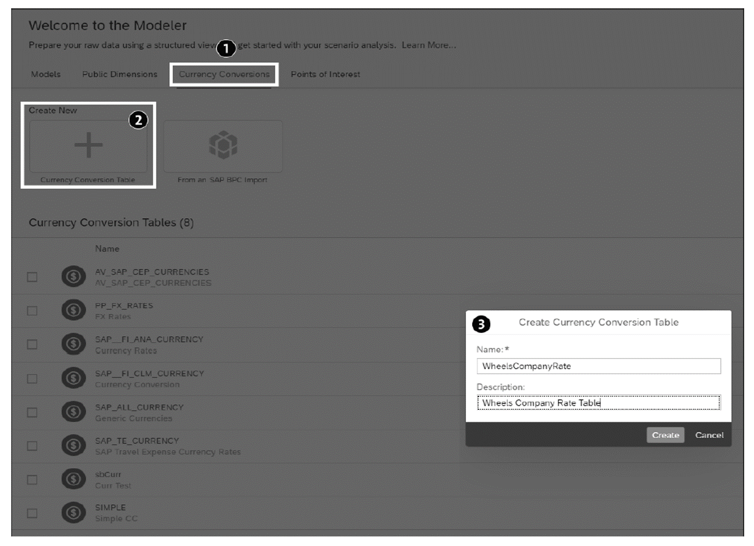 How to Create a Currency Rate Table in SAP Analytics Cloud