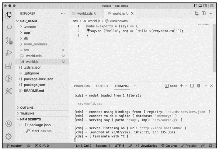 How to Build an SAP Cloud Application Programming Model Application