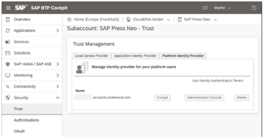 SAP BTP Security: Identity Providers Overview