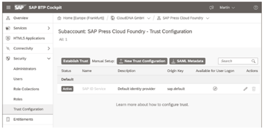 SAP BTP Security: Identity Providers Overview