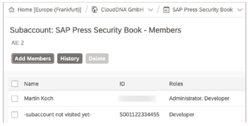 User Management in SAP BTP