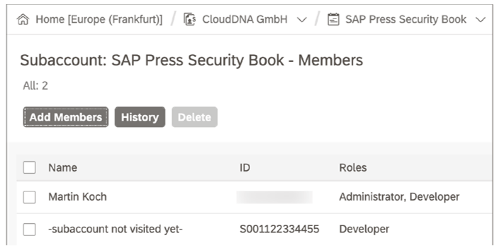 User Management in SAP BTP