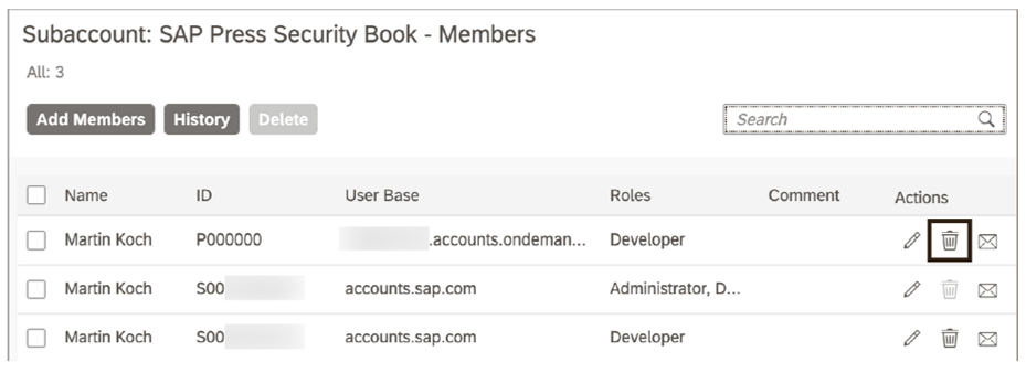 Gestión de usuarios en SAP BTP - S4PCADEMY