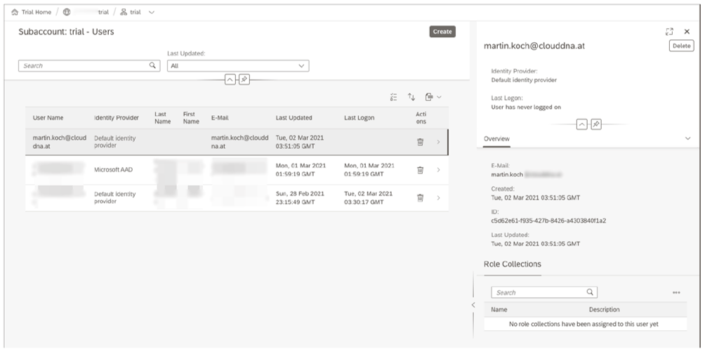 User Management in SAP BTP