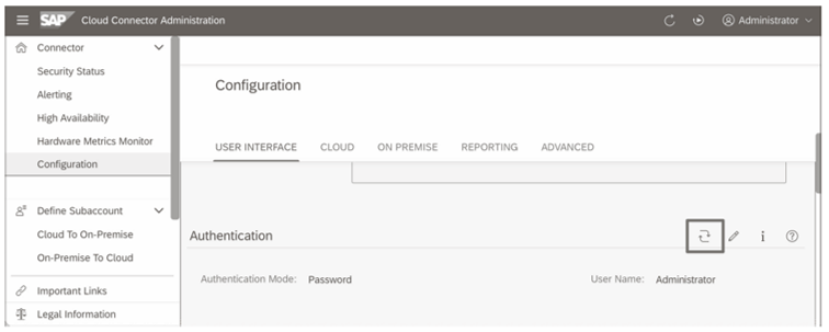 Authentication Methods for Logging into SAP's Cloud Connector