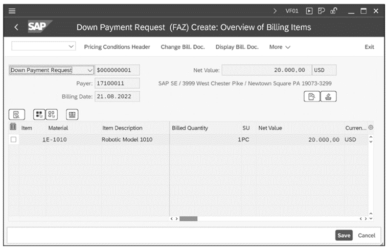 Billing With Sap Project System In Sap S 4hana