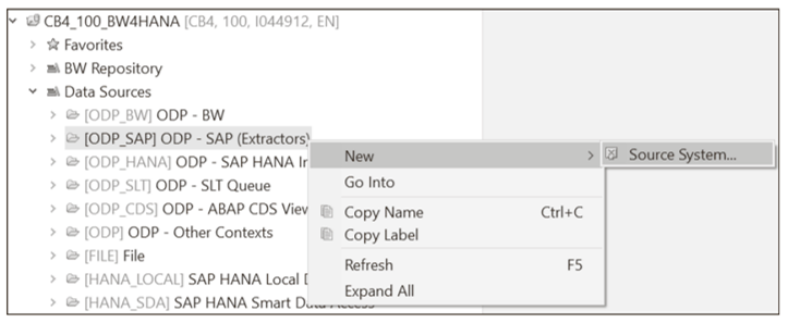 How To Create An Operational Data Provisioning Odp Source System For