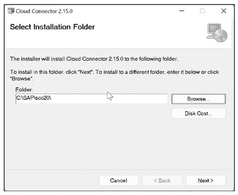 Installing the SAP Cloud Connector
