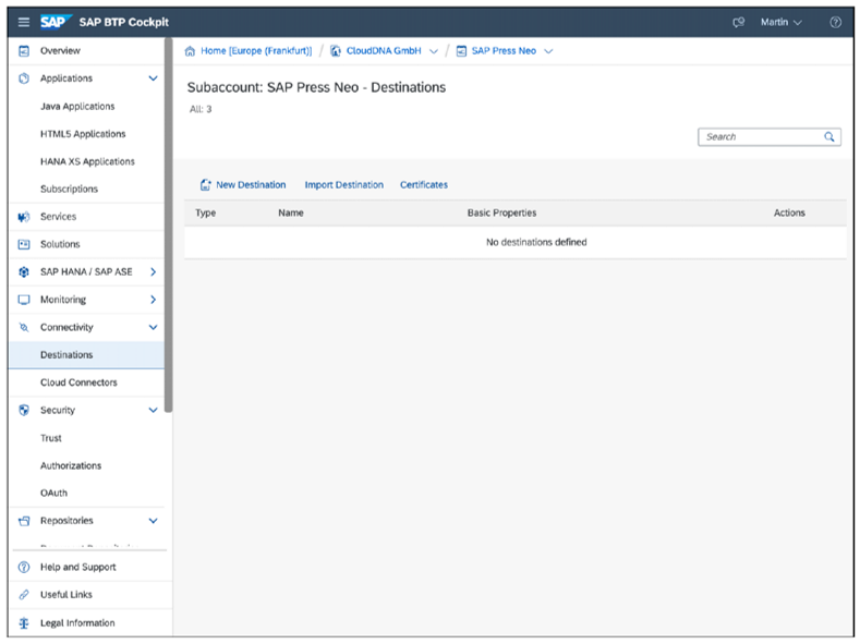How to Consume an OData Service from a Cloud System in SAP Web IDE