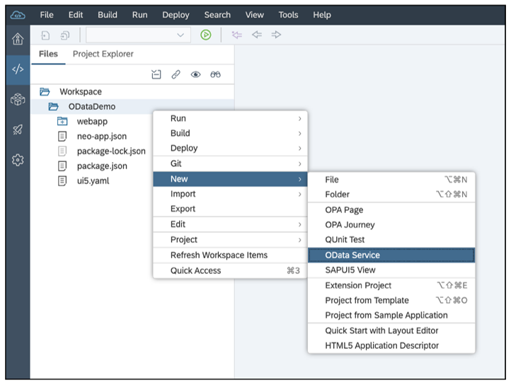 How To Consume An Odata Service From A Cloud System In Sap Web Ide