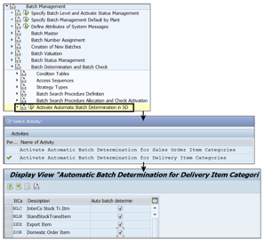 Batch Determination and Batch Check in SAP S/4HANA