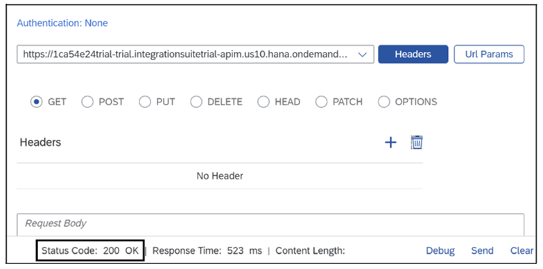 Prueba de API en SAP Integration Suite - S4PCADEMY