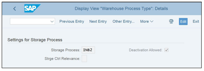 Warehouse Process Type Fields and Attributes in SAP S/4HANA EWM